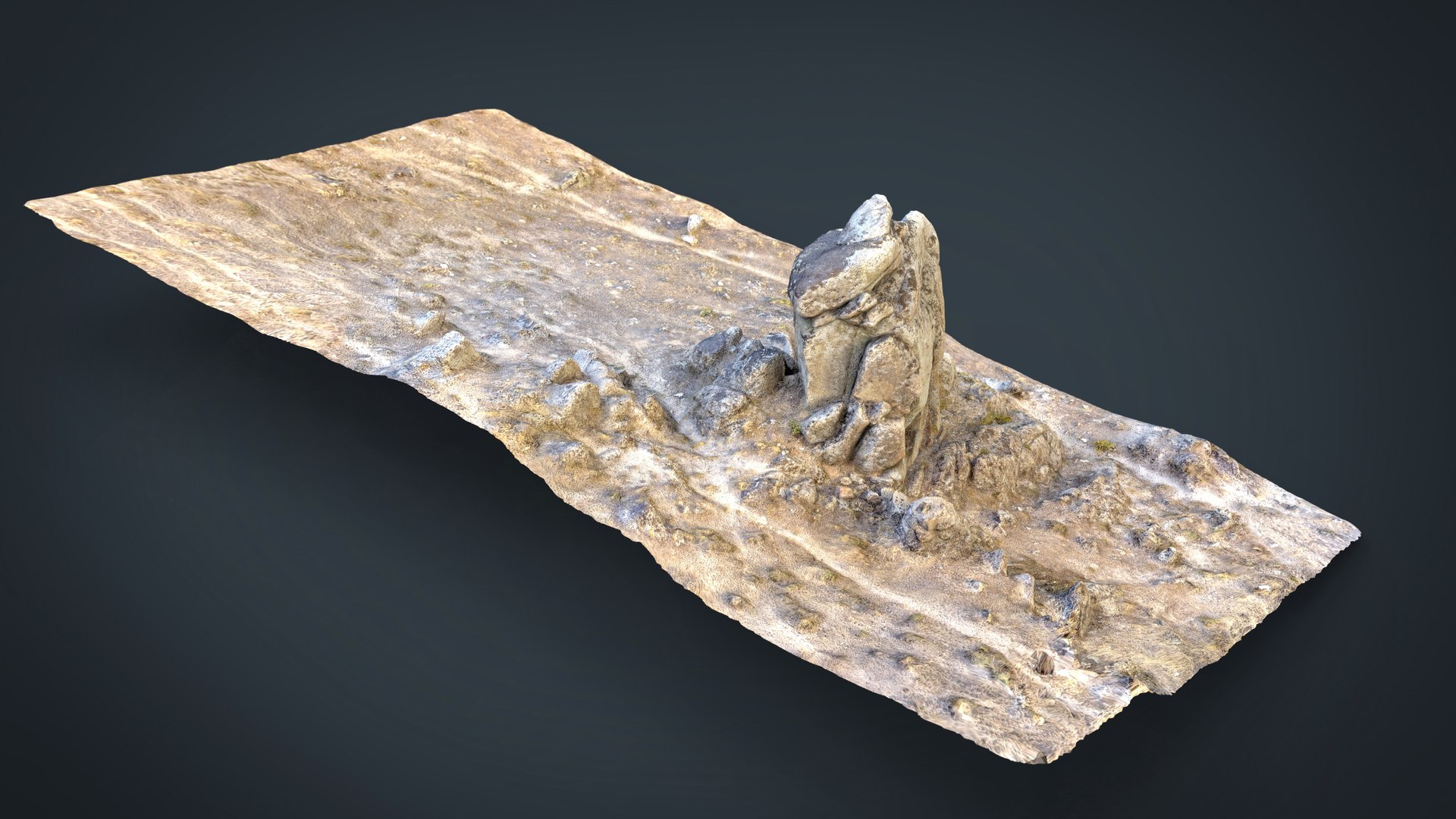 Realistic Rock Model - TurboSquid 1195811