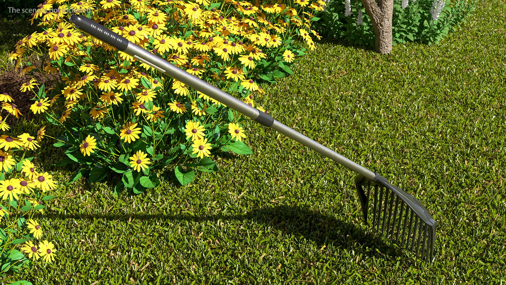 Mltools Combined Rake Shovel Model - TurboSquid 1685643