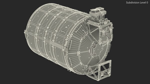 3D space module science laboratory model - TurboSquid 1509542