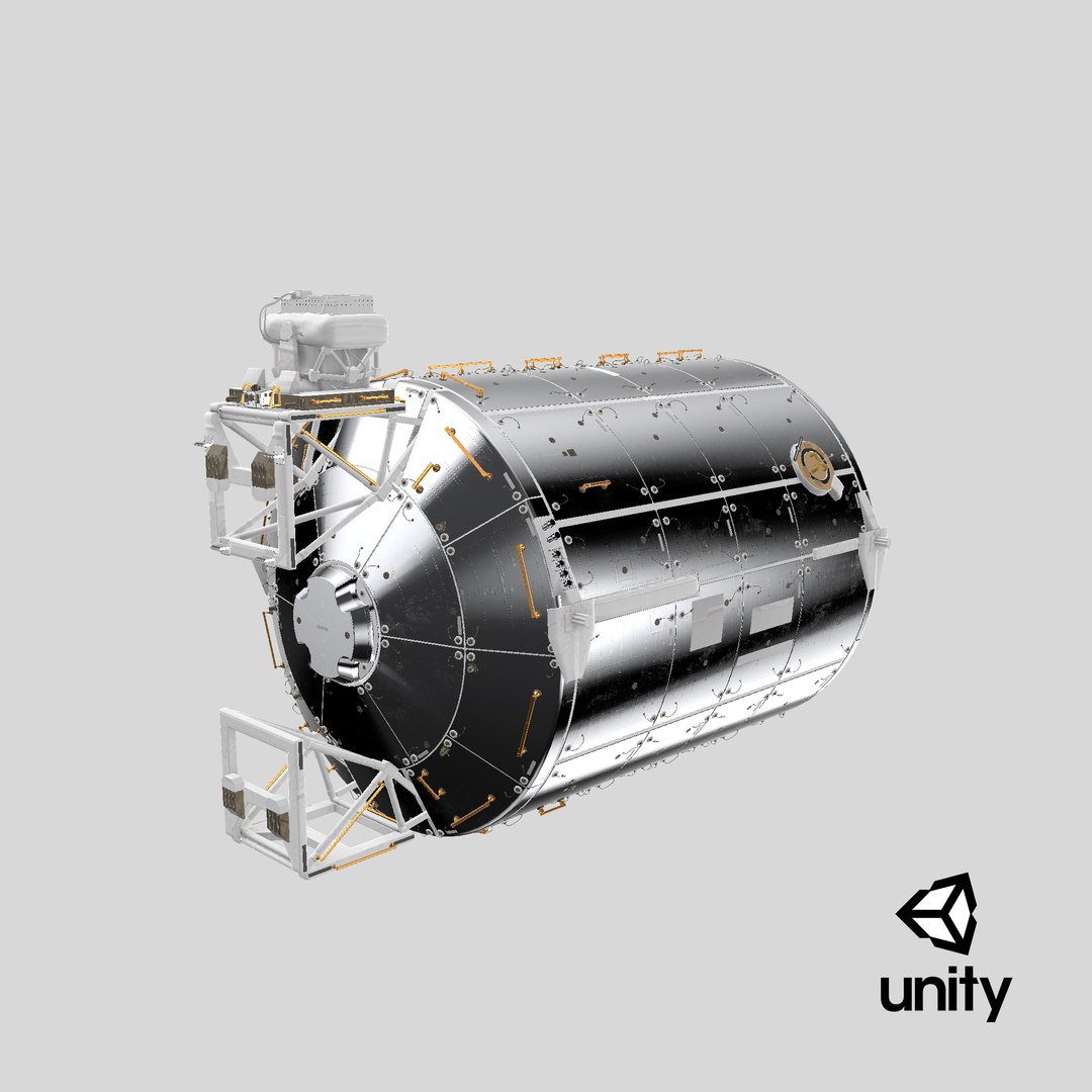 3D Space Module Science Laboratory Model - TurboSquid 1509542