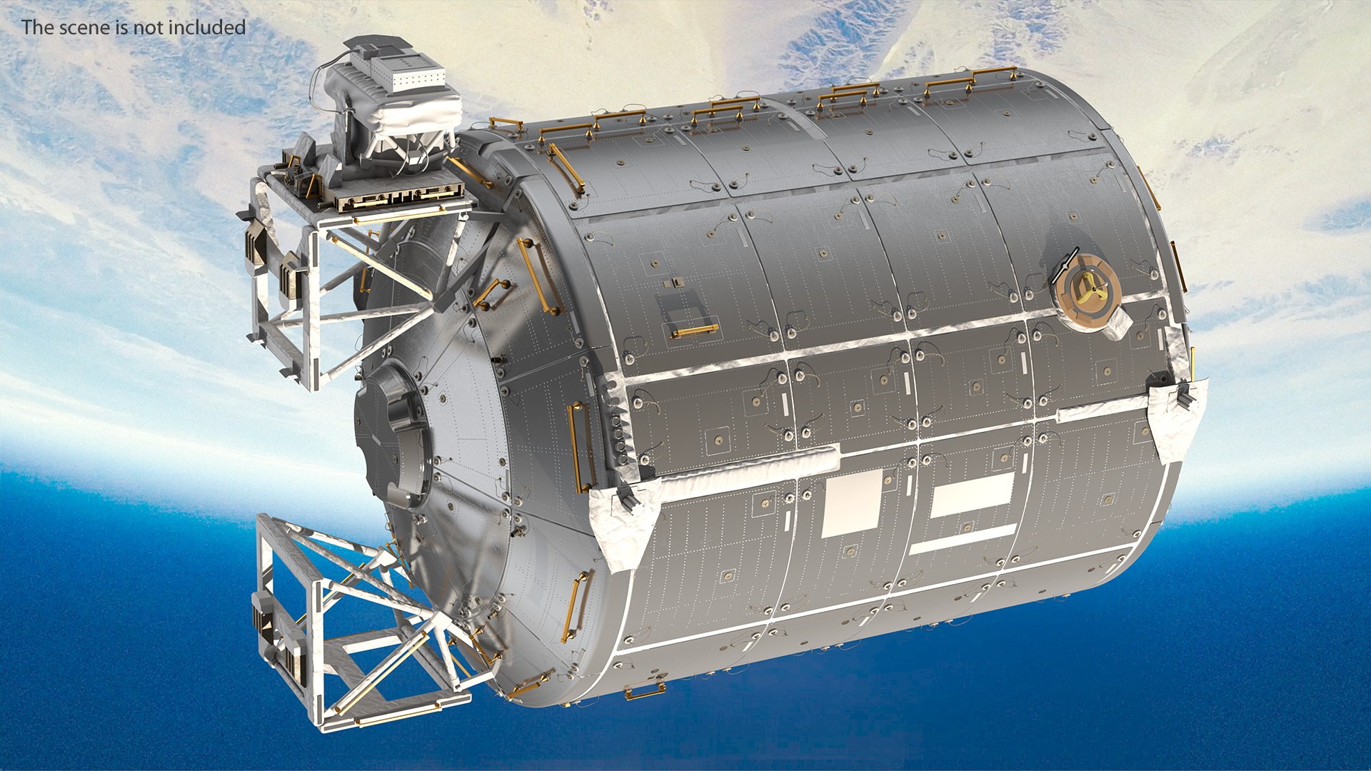 3D space module science laboratory model - TurboSquid 1509542