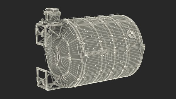 3D space module science laboratory model - TurboSquid 1509542