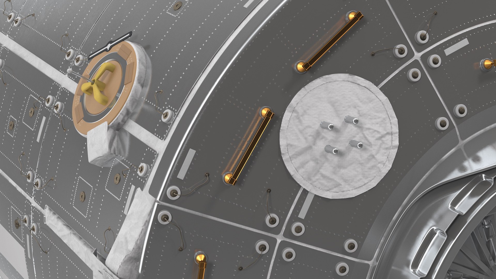 3D Space Module Science Laboratory Model - TurboSquid 1509542