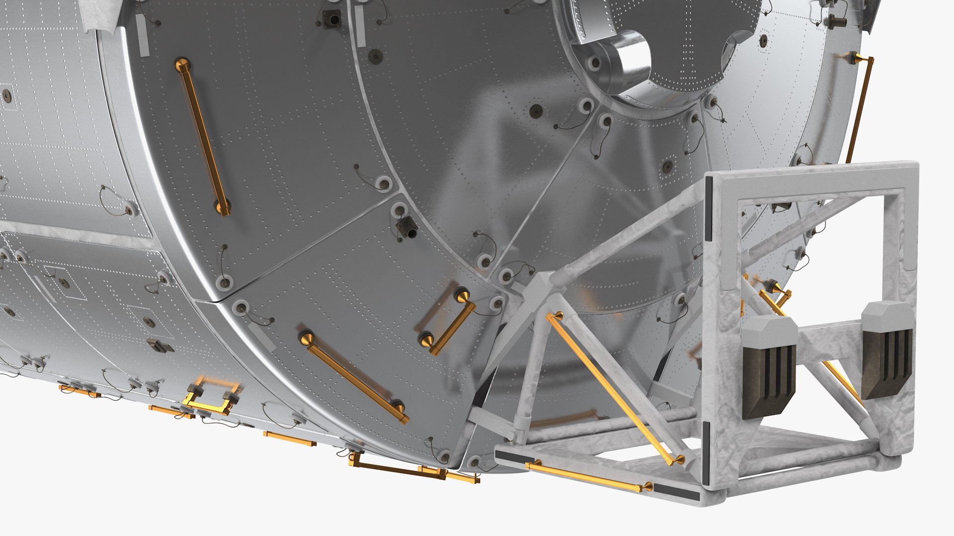 3D Space Module Science Laboratory Model - TurboSquid 1509542