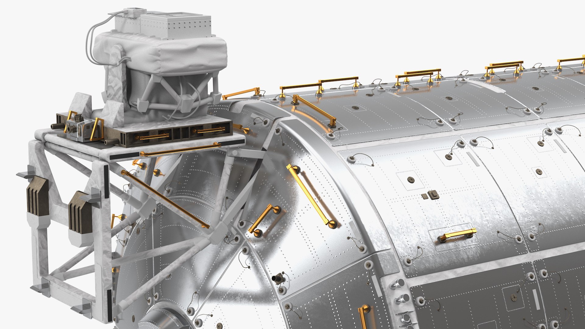 3D Space Module Science Laboratory Model - TurboSquid 1509542