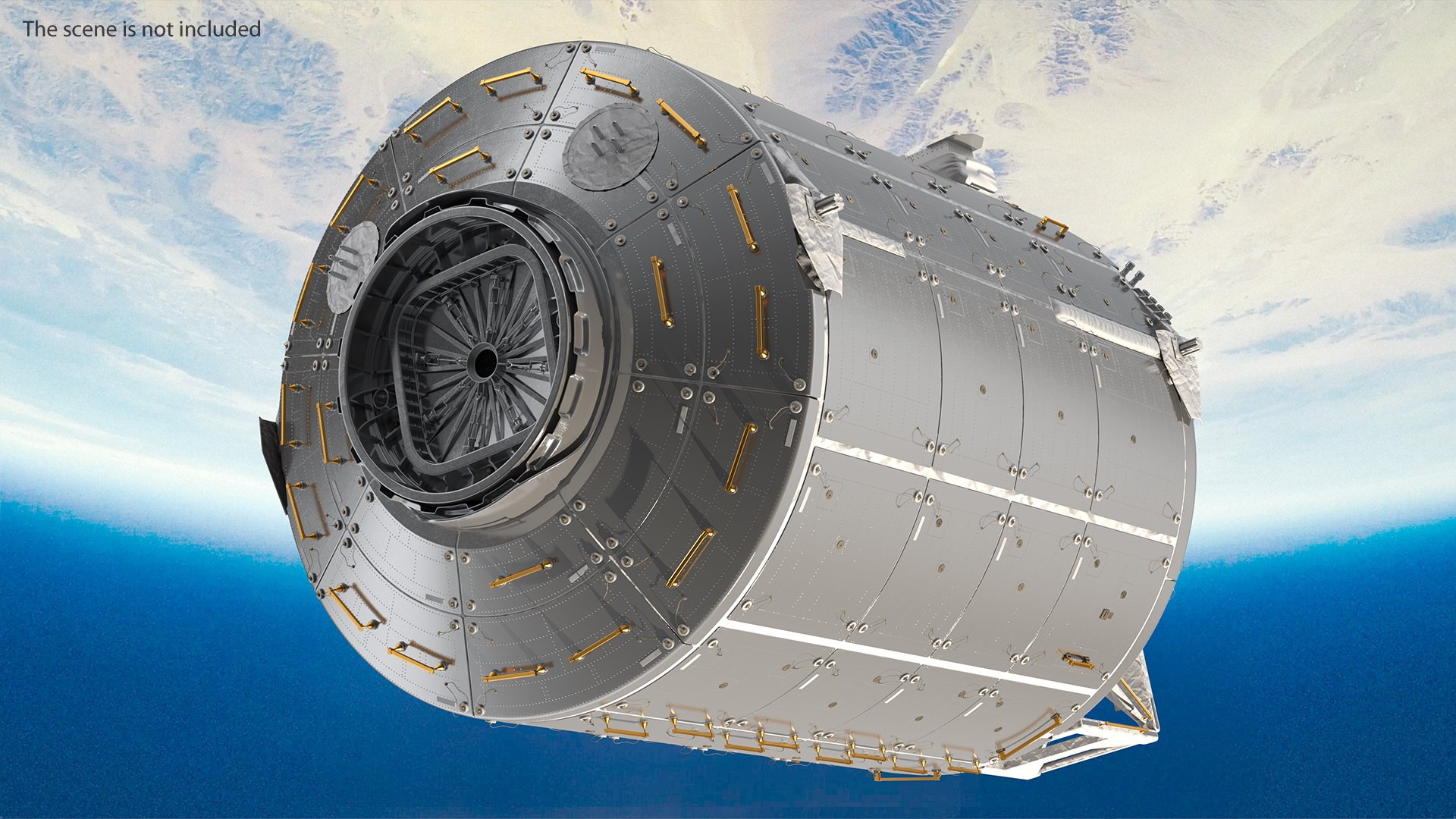 3D Space Module Science Laboratory Model - TurboSquid 1509542