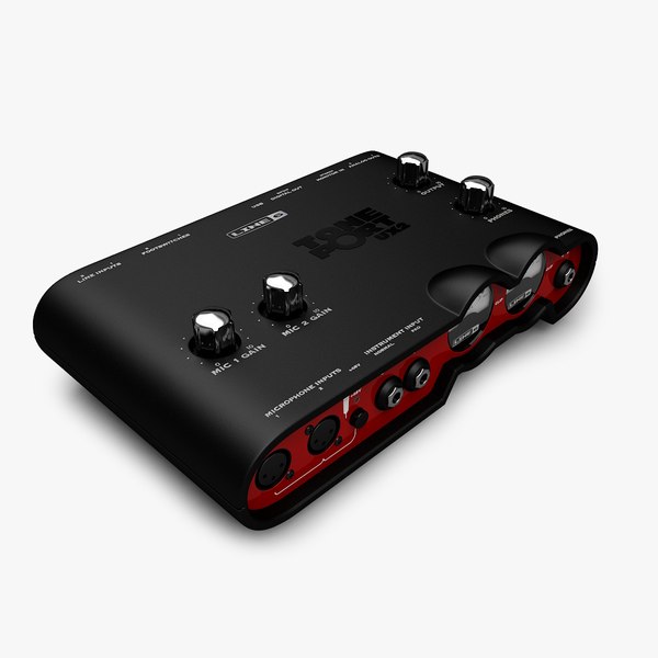 3d line6 ux2 external usb model