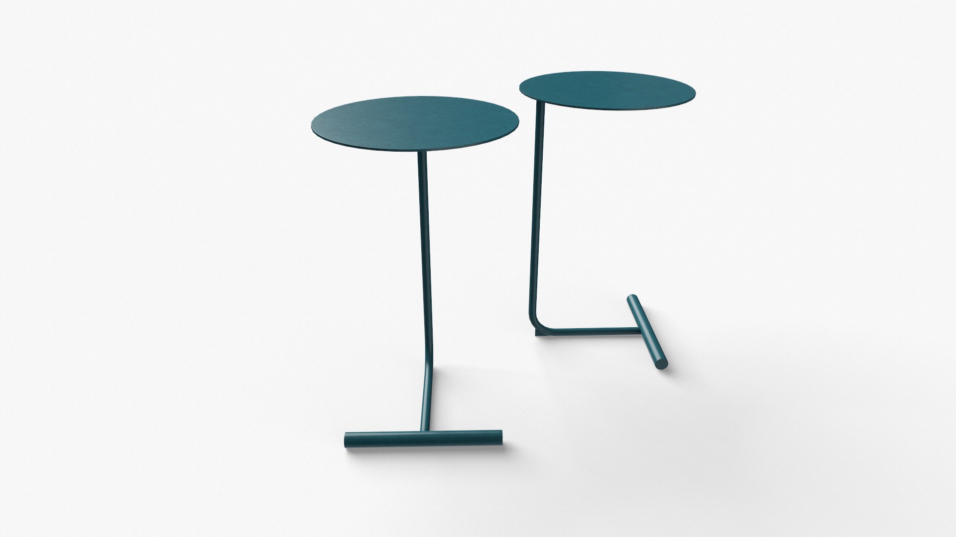 Mitzi Table Blue Coated Finish 3D Model - TurboSquid 1838043