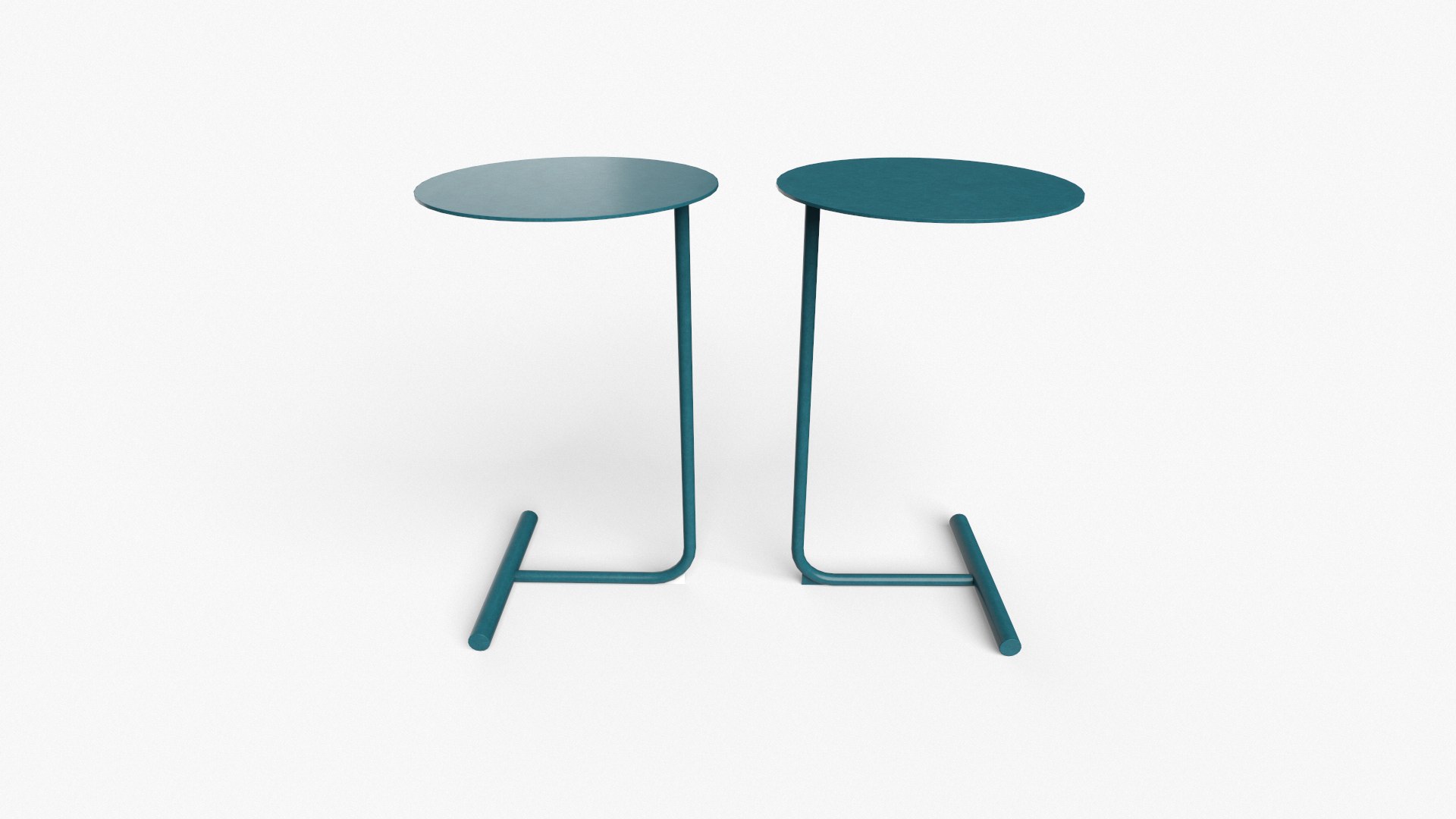 Mitzi Table Blue Coated Finish 3D Model - TurboSquid 1838043