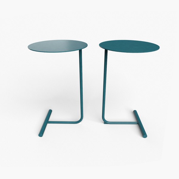 Mitzi Table blue coated finish 3D model - TurboSquid 1838043