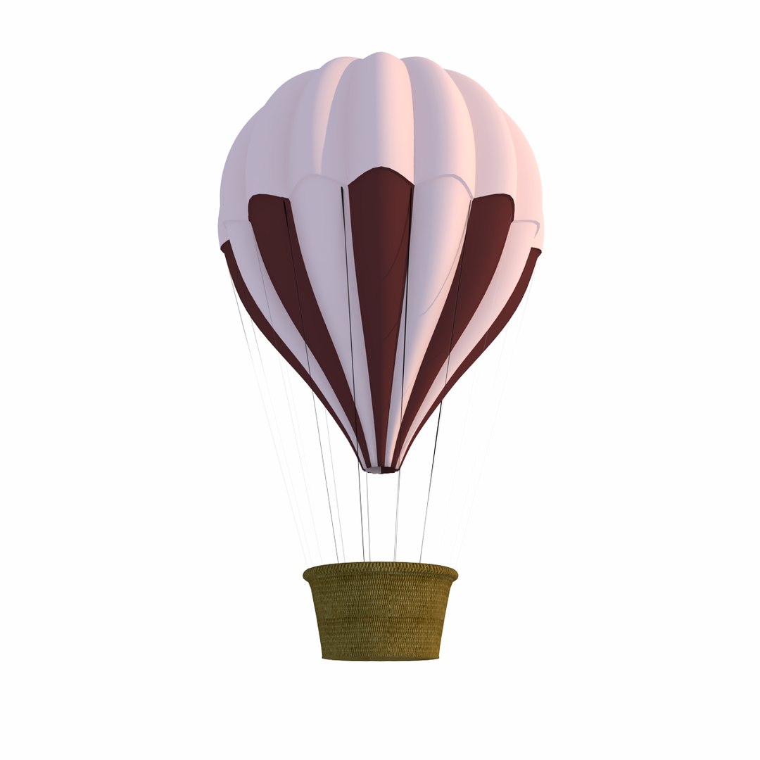 3d Hot Air Balloons Model