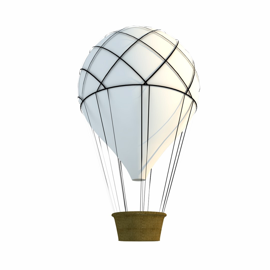 3d Hot Air Balloons Model