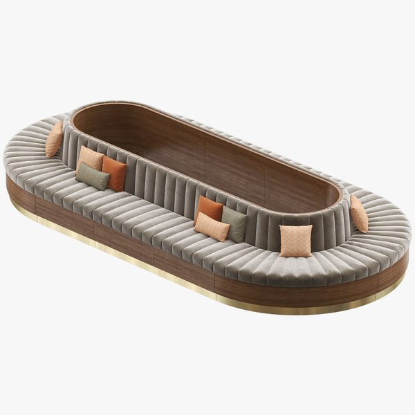 Banquette 3D Models for Download | TurboSquid