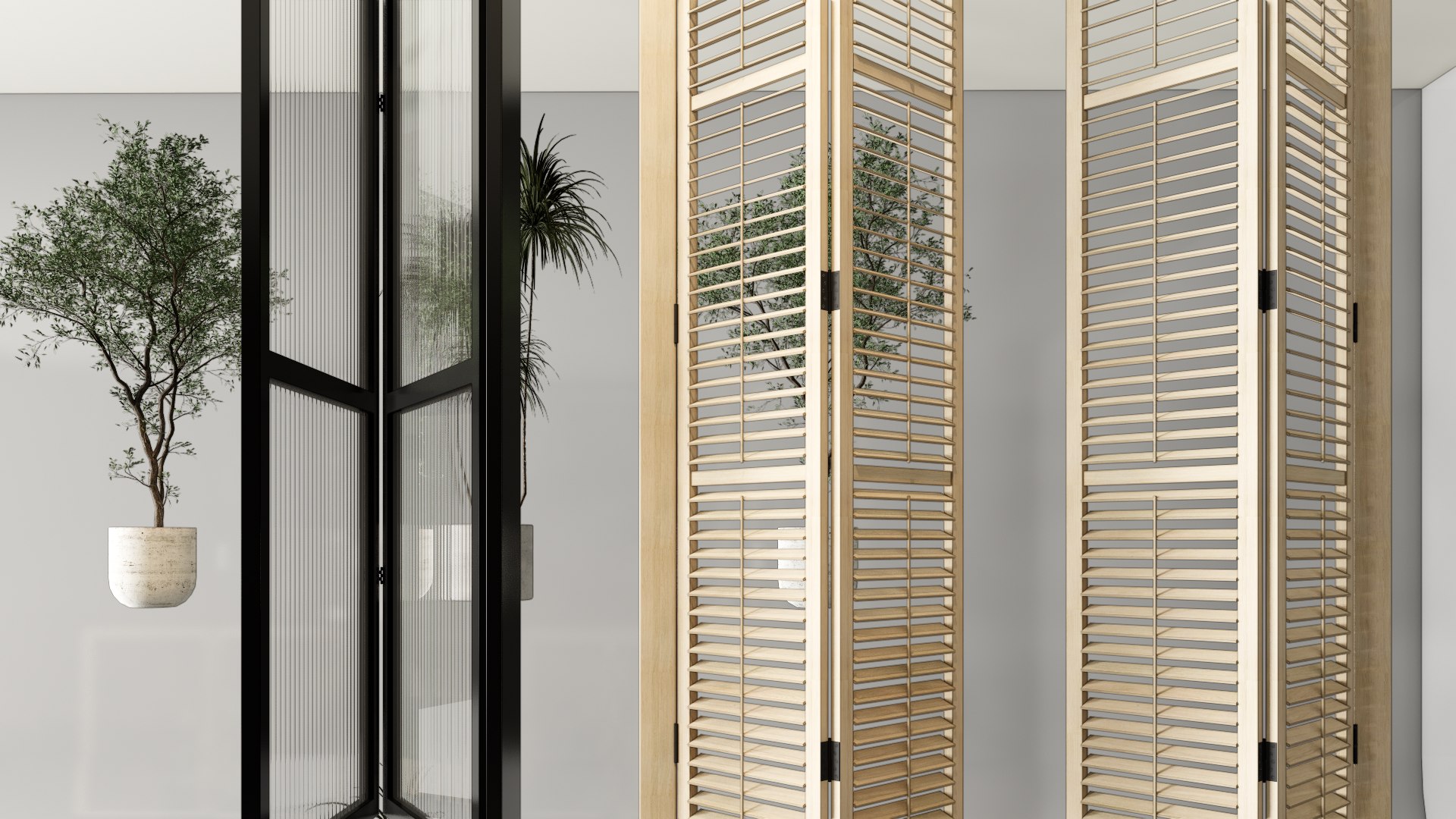 Interior Folding Shutter Door -A2 3D Model - TurboSquid 2386606