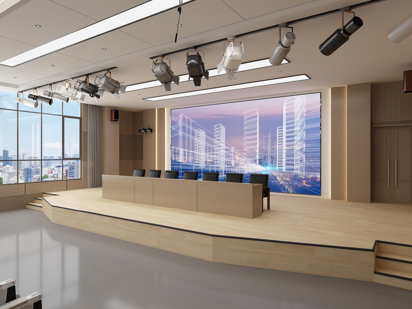 University Lecture Theatre 3D Model - TurboSquid 2210895