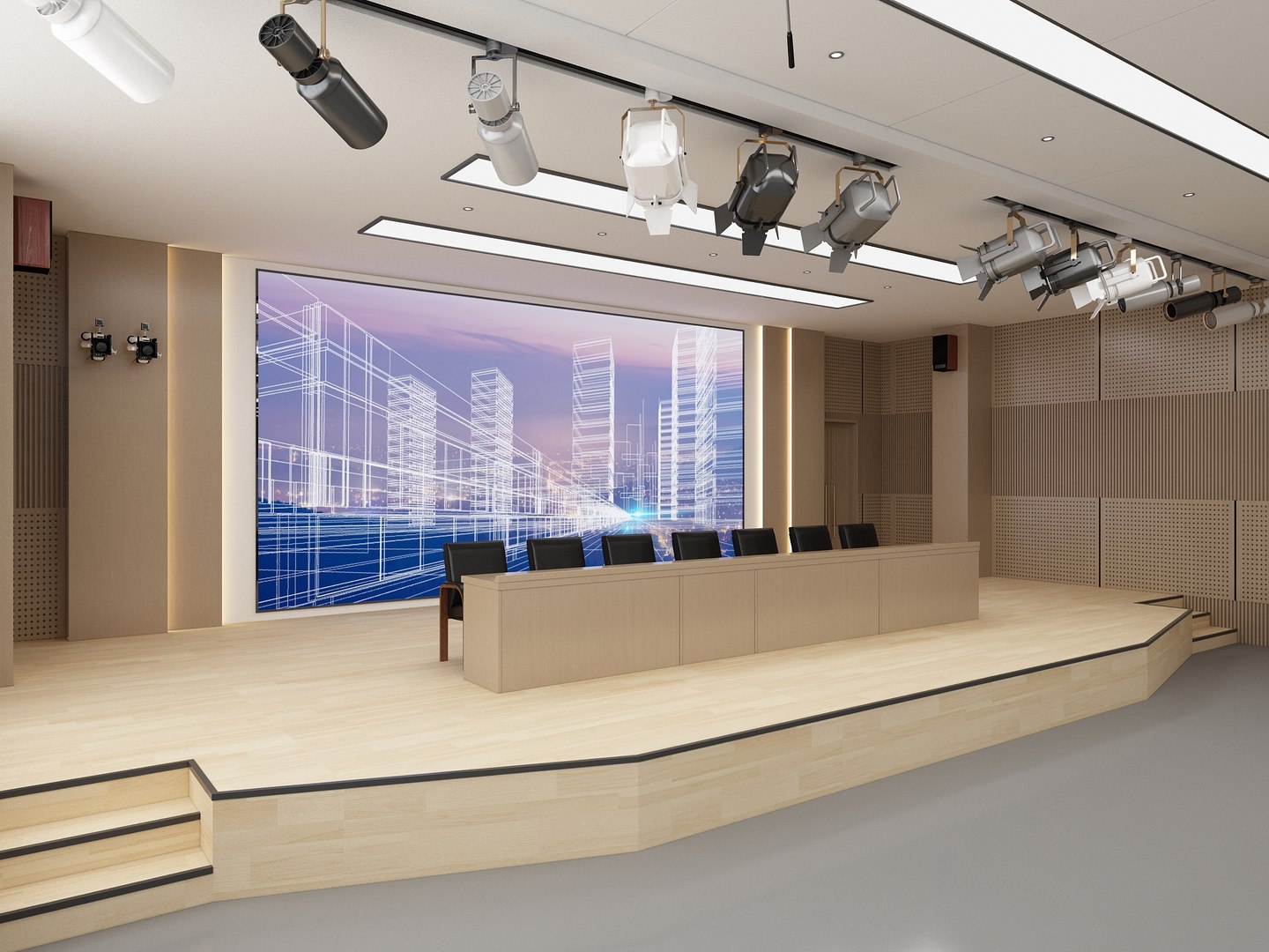 University Lecture Theatre 3D Model - TurboSquid 2210895