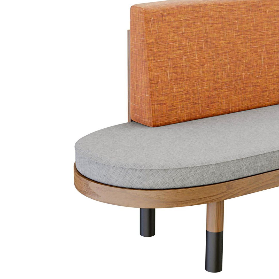 Mid Corner Sofa Chaise Lounges 3D Model - TurboSquid 2189423