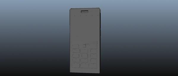 Free 3D keypad mobile phone - TurboSquid 1480463