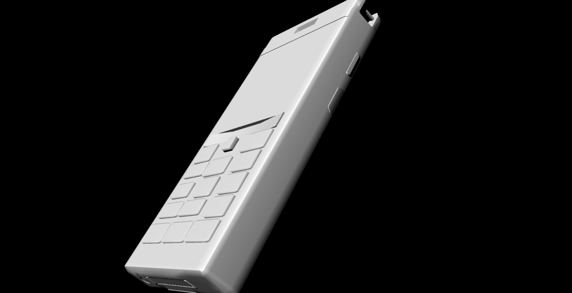 Free 3D keypad mobile phone - TurboSquid 1480463