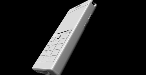 Free 3D keypad mobile phone - TurboSquid 1480463