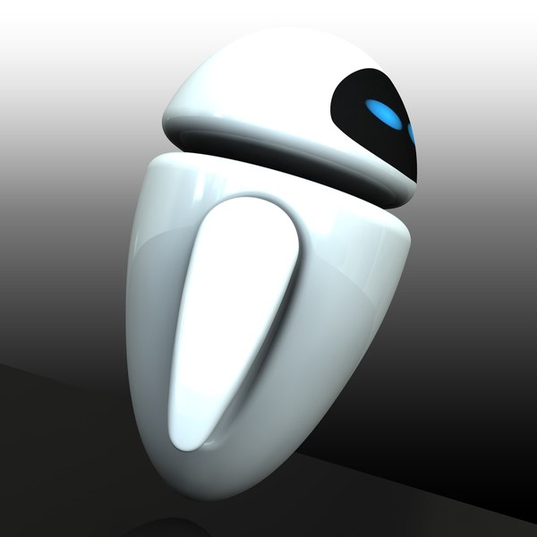 robot eve 3d model