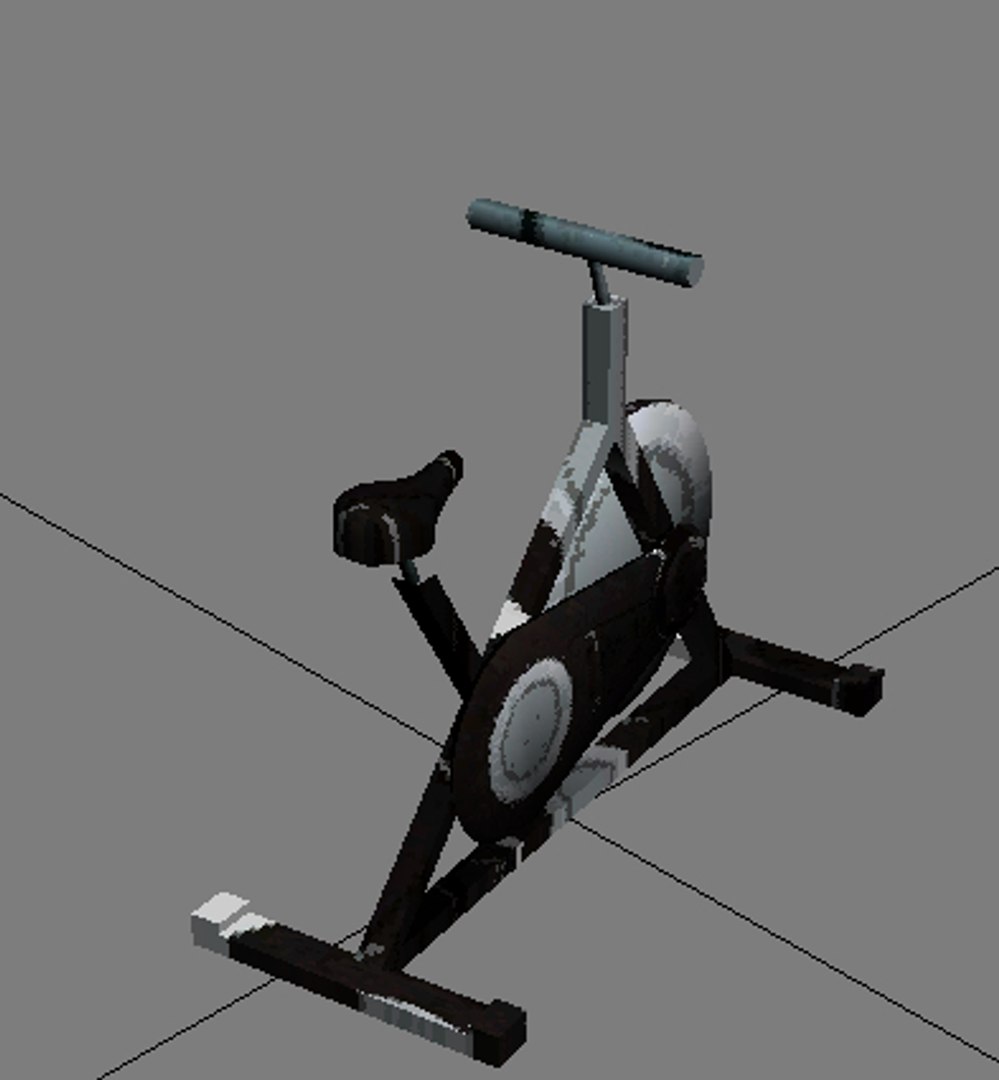 Gym Cycle 3d Model