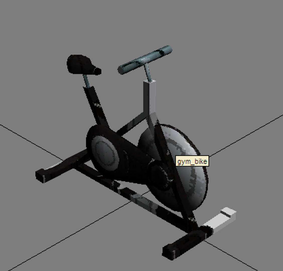 Gym Cycle 3d Model