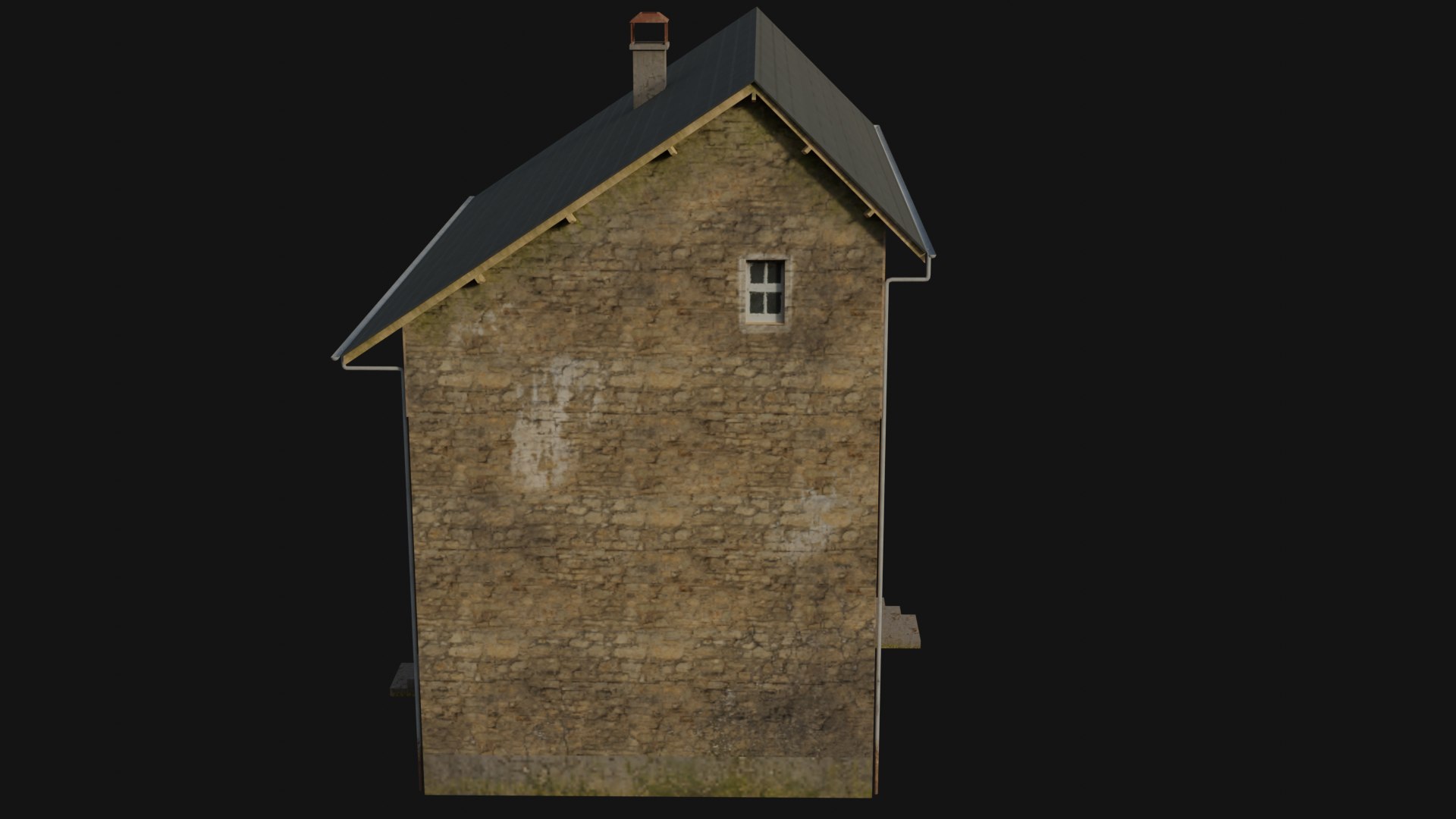 3D French House model - TurboSquid 2130177