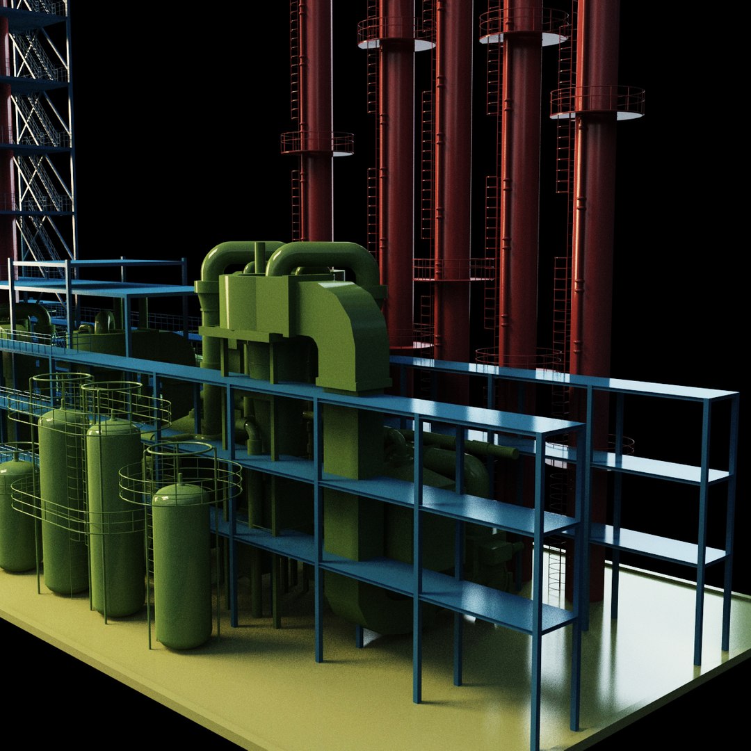 Factory Model - TurboSquid 1402018