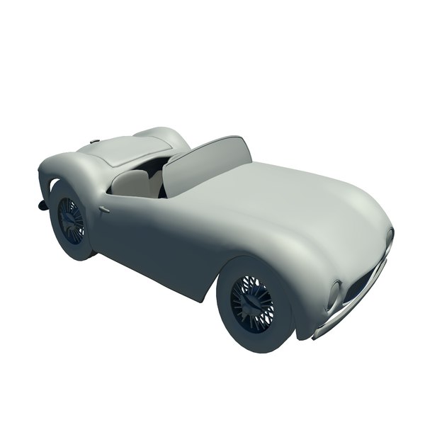 3d sports racing car