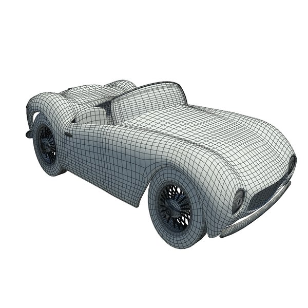 3d sports racing car