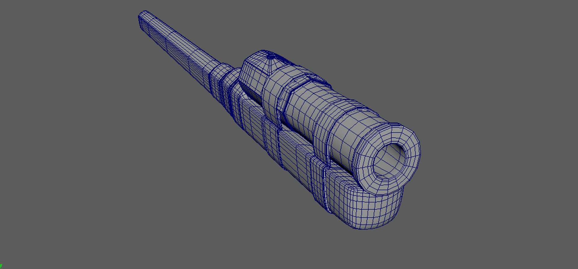 3D Medieval HandCannon 3D Model Lowpoly Low-poly 3D Model Model ...