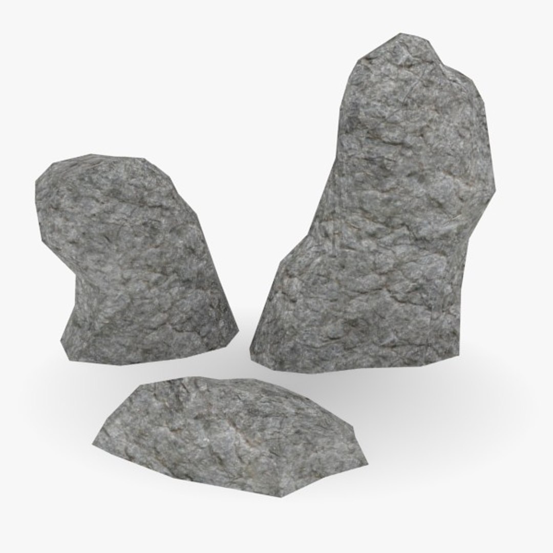 Japan Stone 3d Max