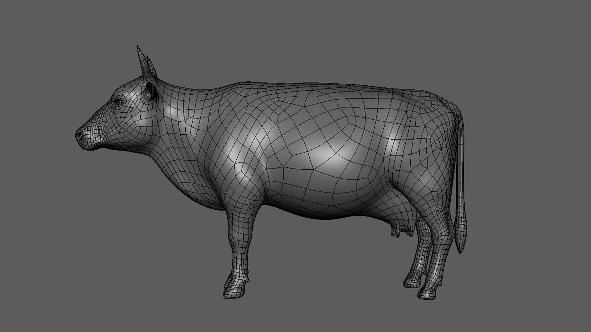 Cow 3D Model - TurboSquid 2089408