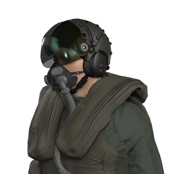 Jet fighter pilot 3D model - TurboSquid 2046935