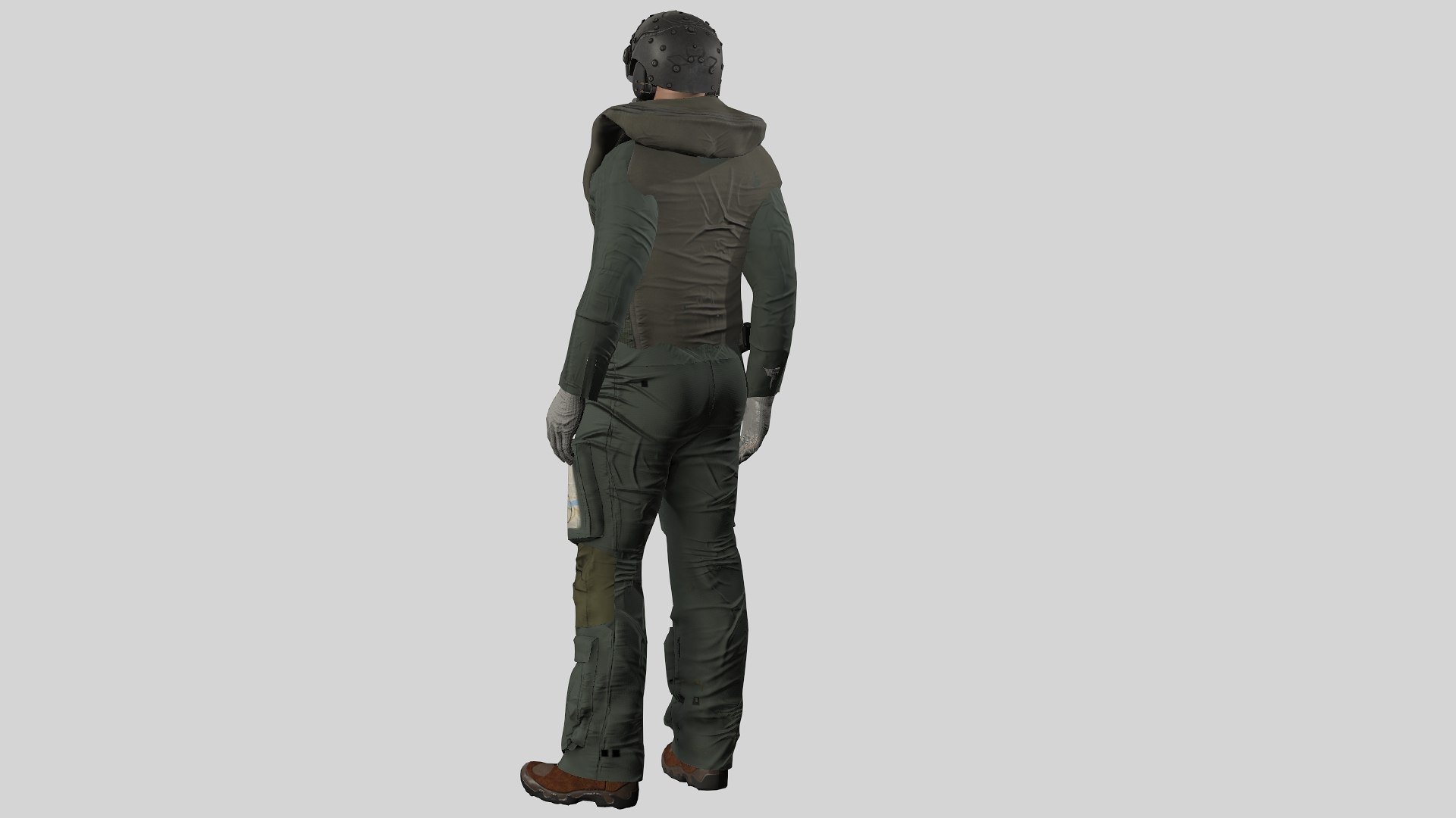 Jet Fighter Pilot 3D Model - TurboSquid 2046935