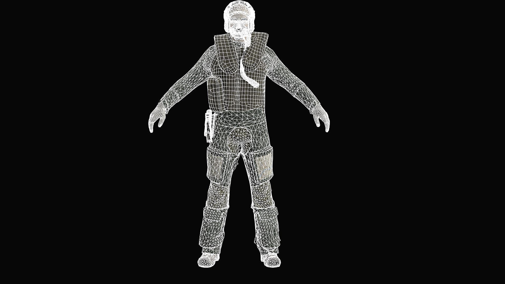 Jet Fighter Pilot 3D Model - TurboSquid 2046935