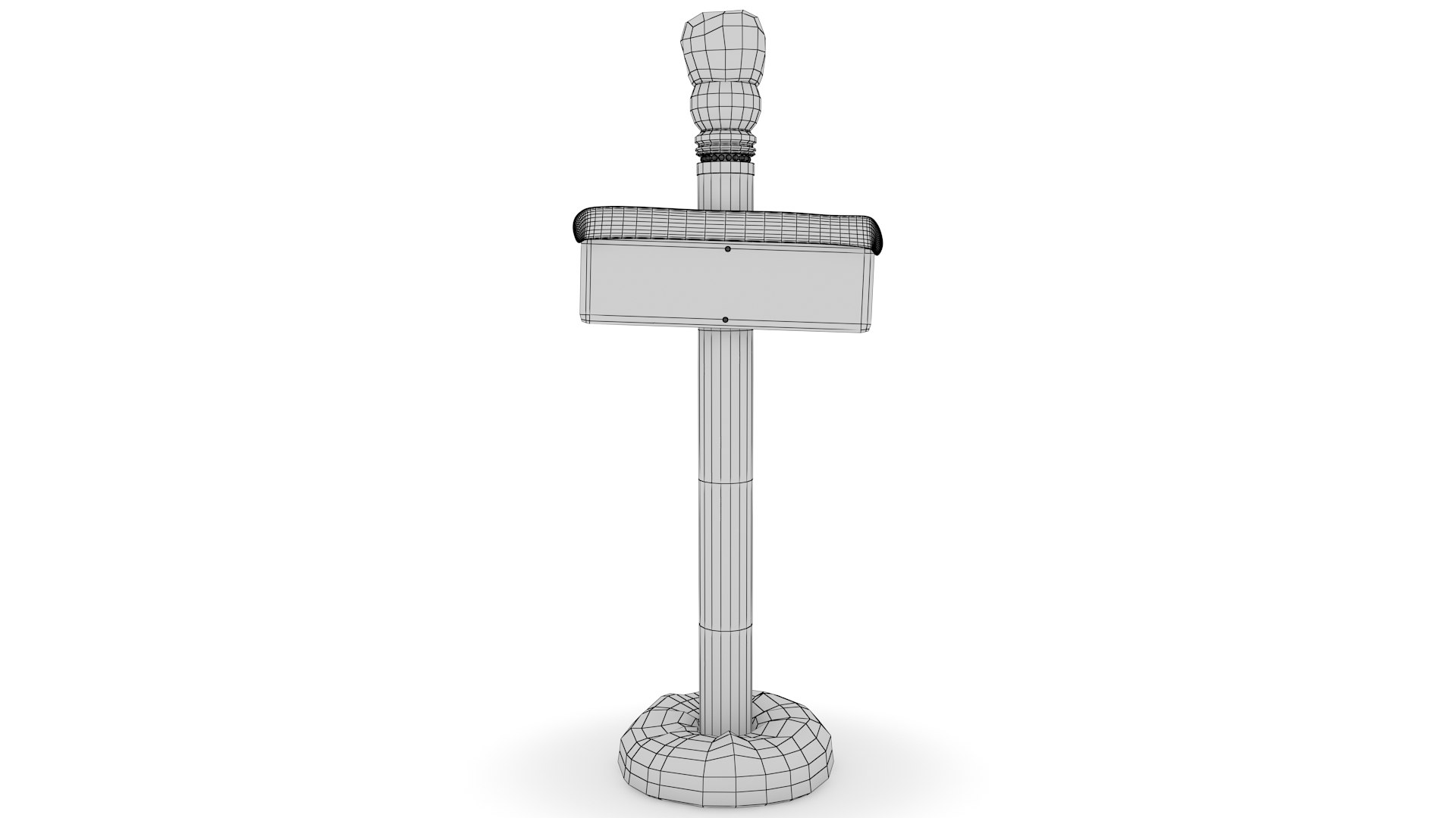 North Pole Sign 3D - TurboSquid 1995376