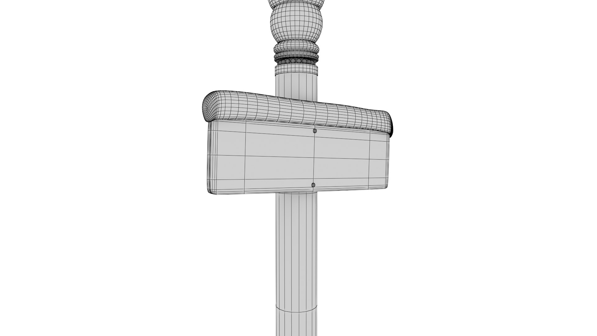 North Pole Sign 3D - TurboSquid 1995376