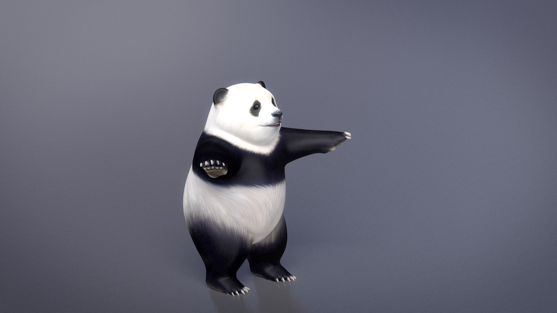 Panda 3D Model - TurboSquid 2254854