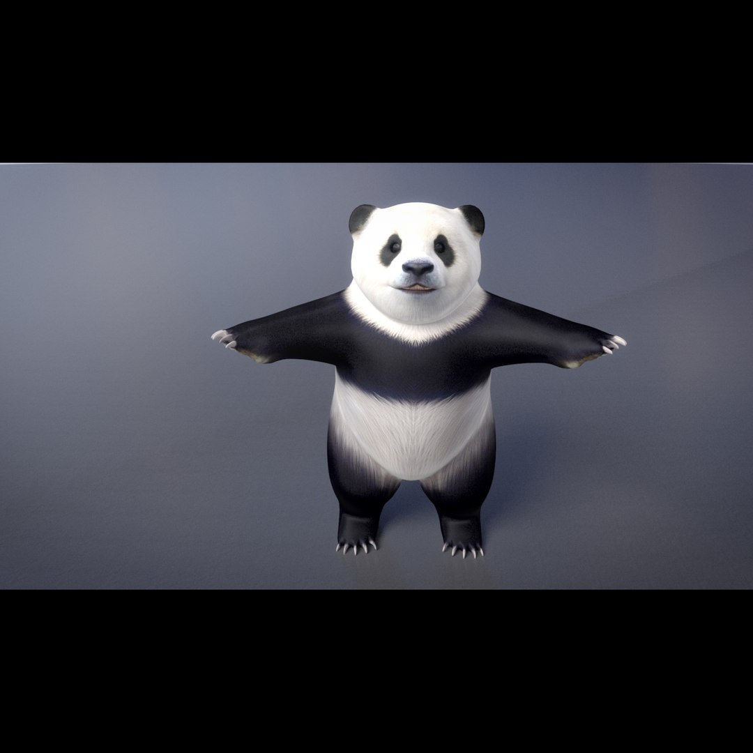 Panda 3D Model - TurboSquid 2254854