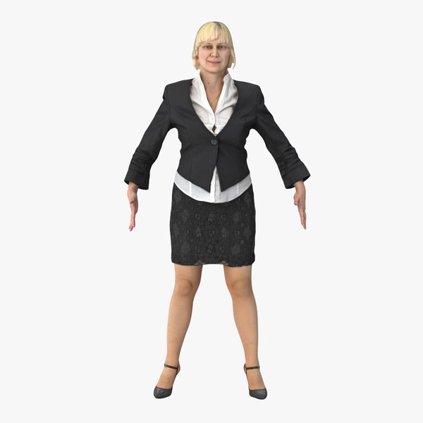 Businesswoman USDz Models for Download | TurboSquid