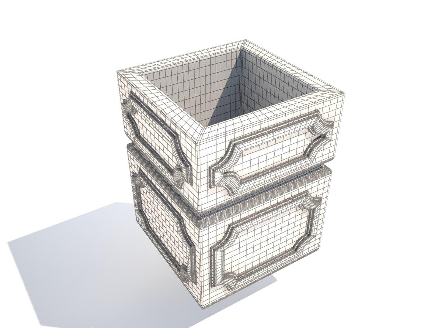 3d Model Classic Urn