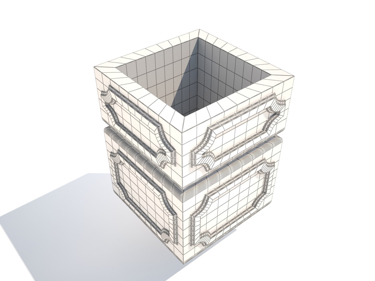 3d Model Classic Urn