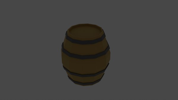 Free 3D Simple Barrel - TurboSquid 2010050