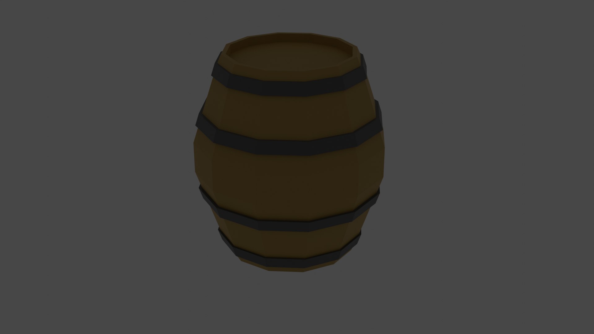 Free 3D Simple Barrel - TurboSquid 2010050