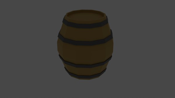 modelo 3d Simple Barrel gratis - TurboSquid 2010050