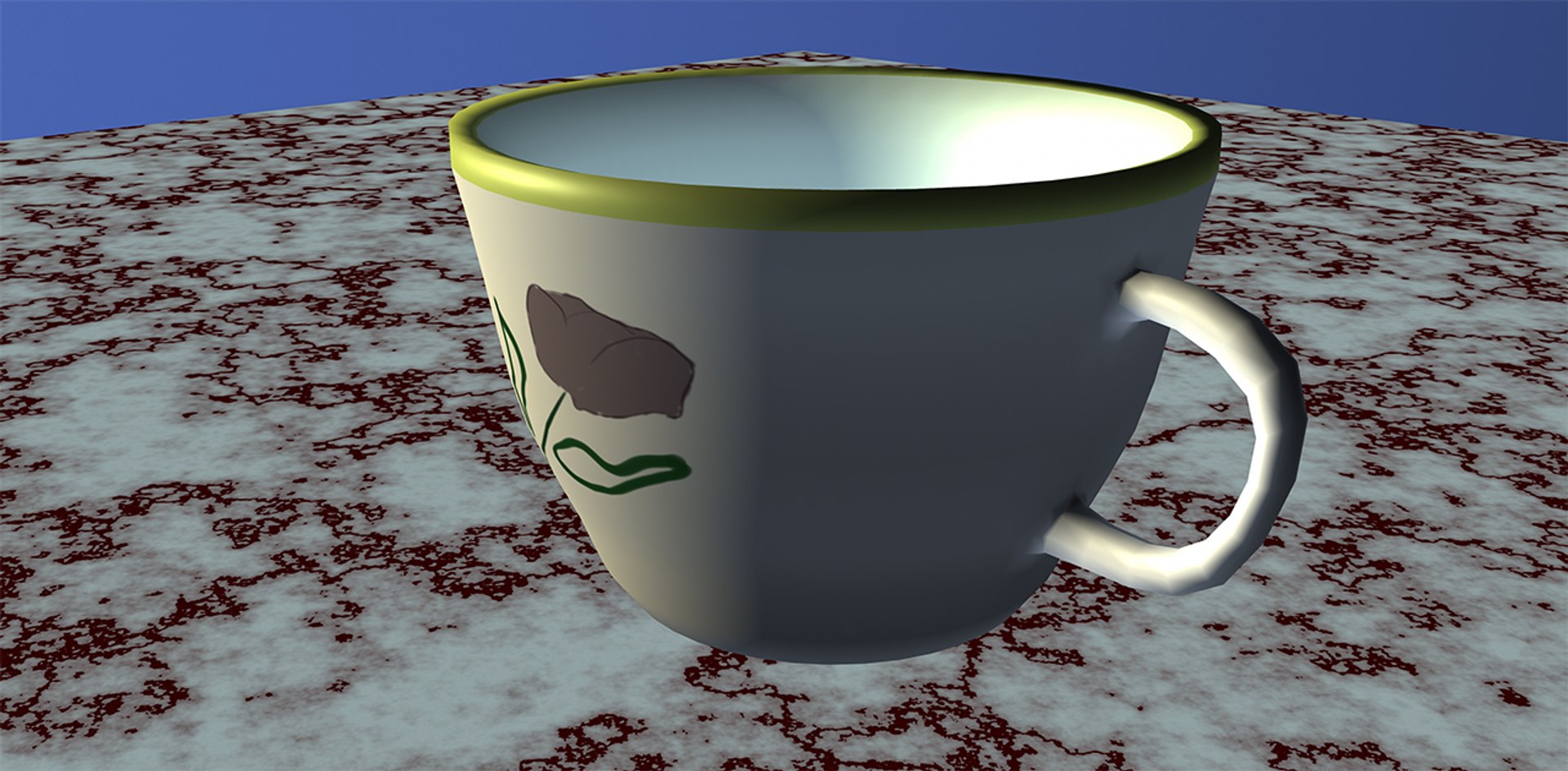 Simple tea cup 3D model - TurboSquid 1201114