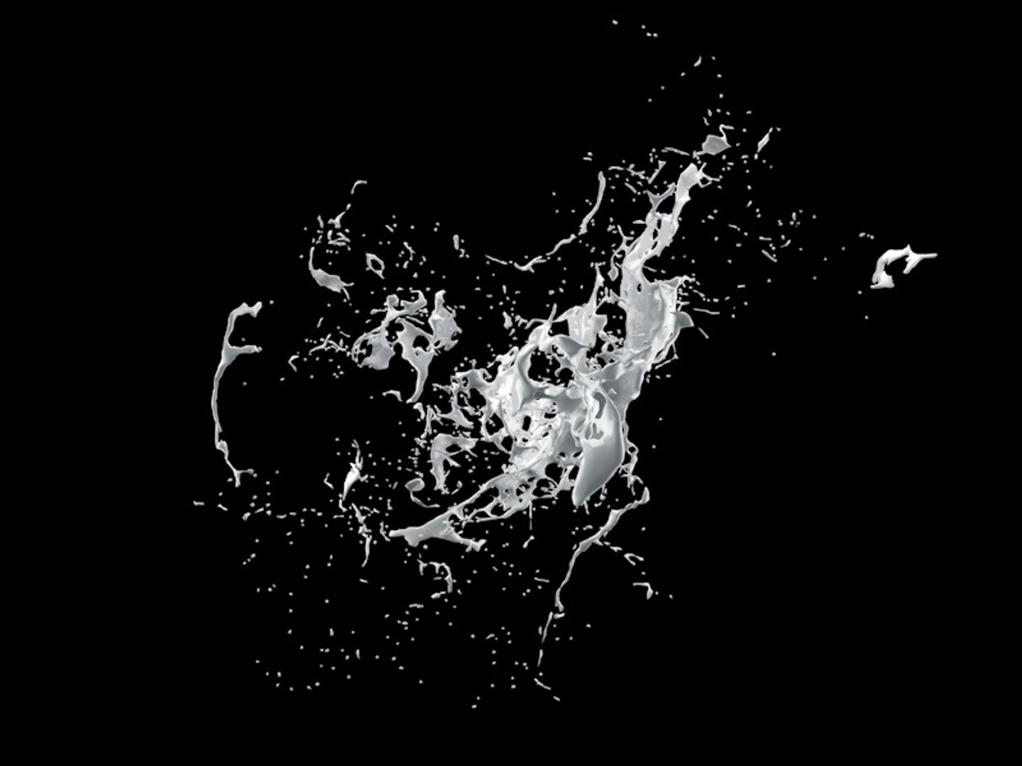 3d Obj Splash Liquid