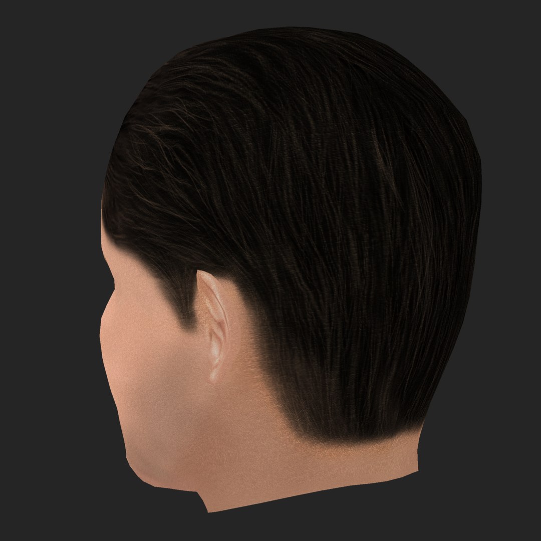 Robert Downey Jr Head - Low poly head for game 3D model - TurboSquid ...
